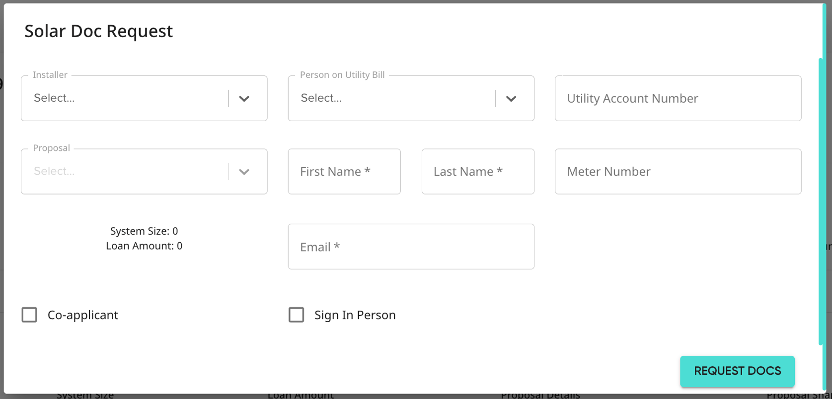 Requesting Sign In-Person Documents