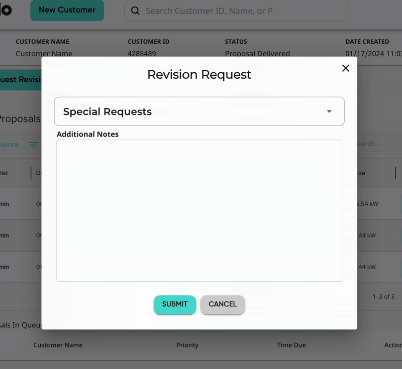 How to Request a Proposal Revision