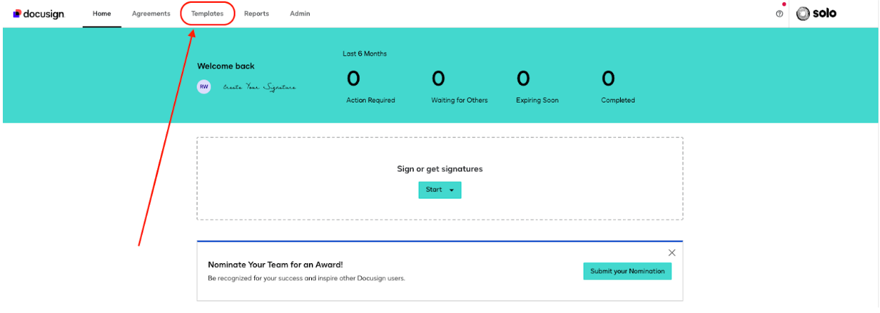 Accessing & Editing Existing Templates in DocuSign